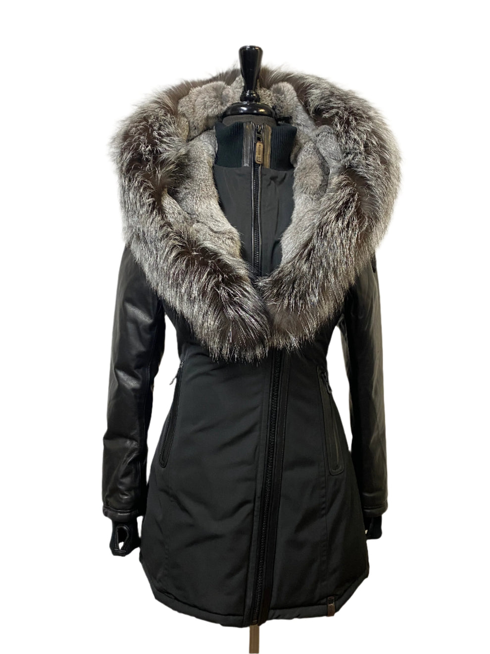 Grace Down Parka With Fur Trim | Dejavu | Coat Jacket – Dejavu NYC ...